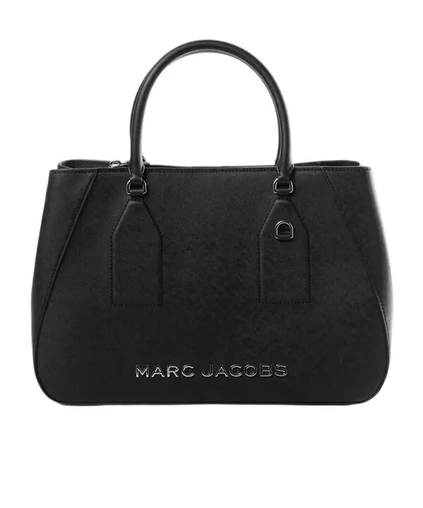 Marc Jacobs Logo-plaque Tote Bag - Black