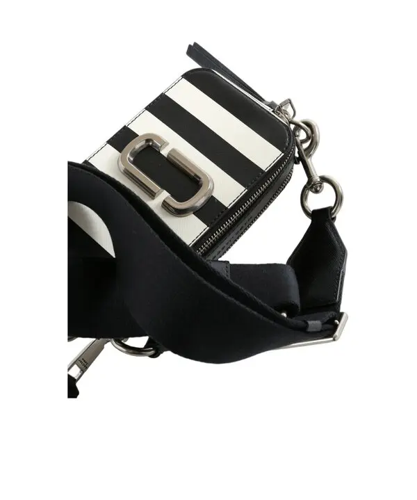 Marc Jacobs Striped Snapshot Zipped Camera Bag