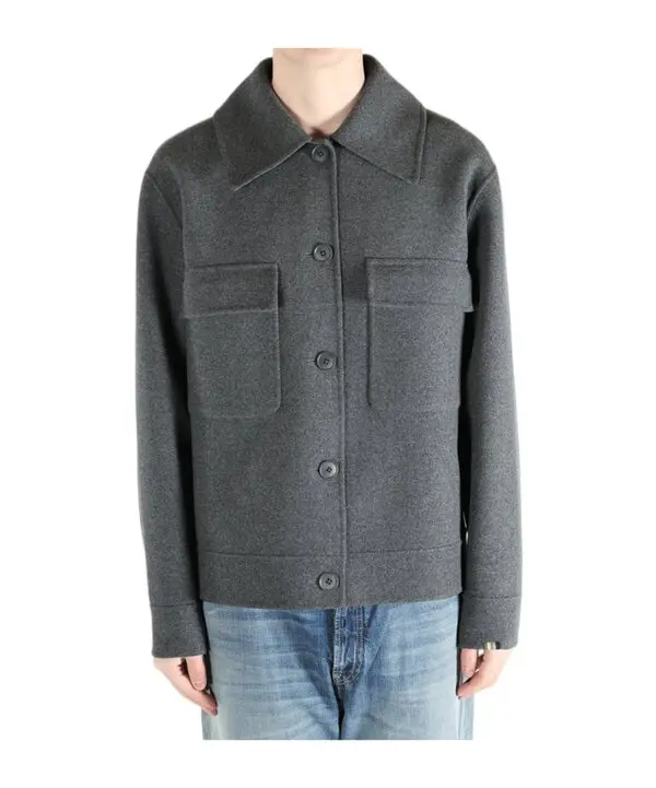 Extreme Cashmere Lapel Cashmere Blend Casual Jacket
