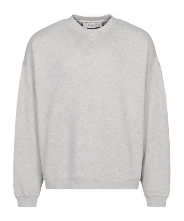 GOLDEN GOOSE Long-sleeved Sweatshirt - Light Gray