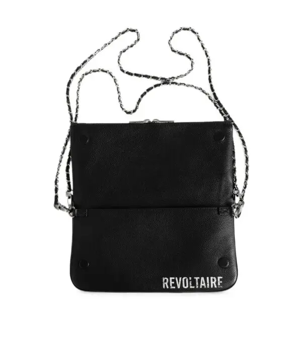 Zadig&Voltaire Rock Arty Tag Clutch With Chain Strap