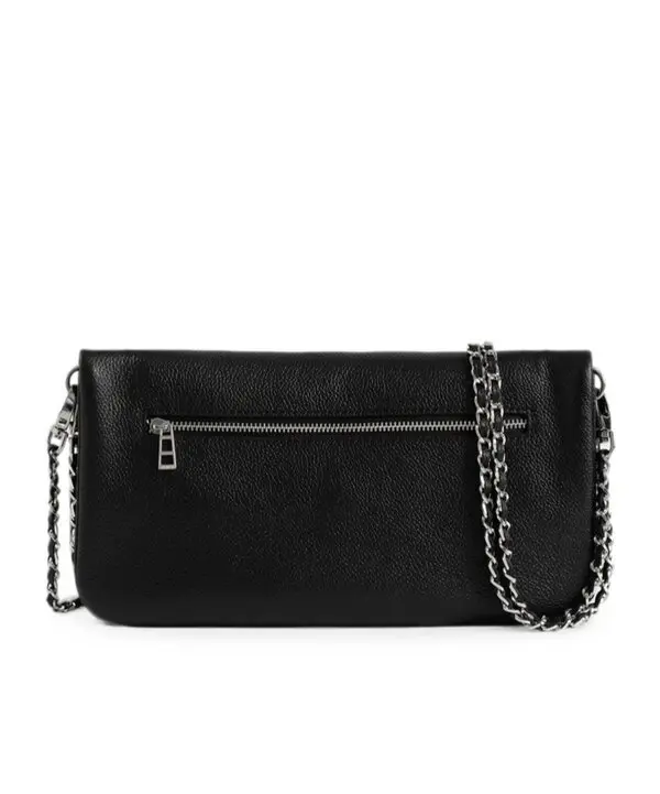 Zadig&Voltaire Rock Arty Tag Clutch With Chain Strap