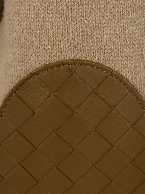 Bottega Veneta Intrecciato Elbow-patch Cardigan