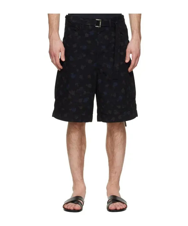 Sacai Printed Cargo Shorts