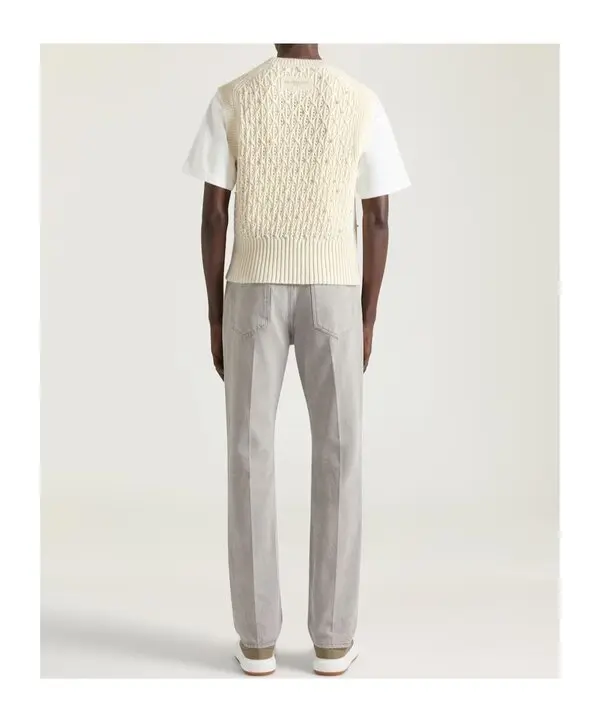 Givenchy Straight Fit Folded Effect Jeans