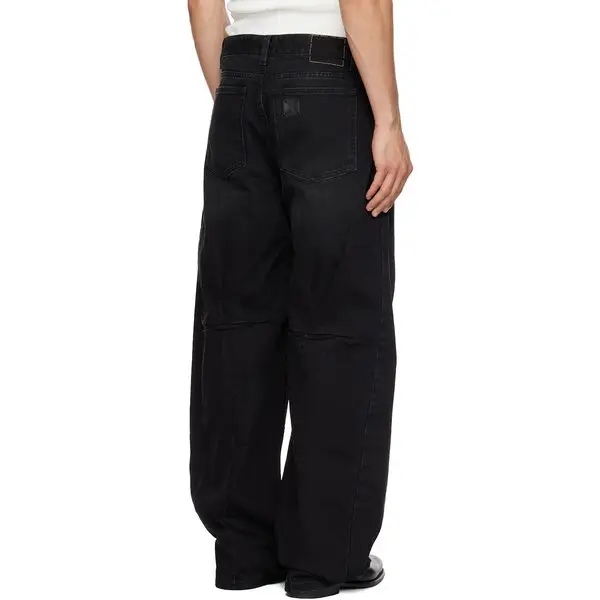 Vetements Cut Cross Jeans