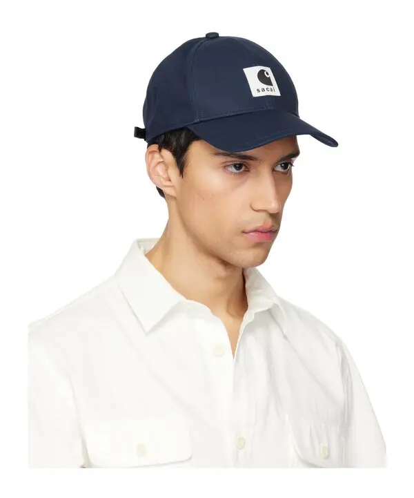 Sacai X Carhartt Work In Progress Collaboration Duck Baseball Cap