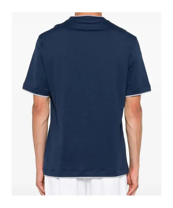 Brunello Cucinelli Crew Neck Short-sleeved T-shirt