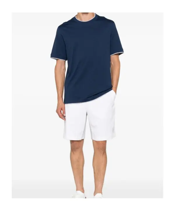 Brunello Cucinelli Crew Neck Short-sleeved T-shirt