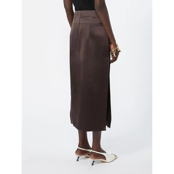 Sportmax Belt Loop Midi Skirt