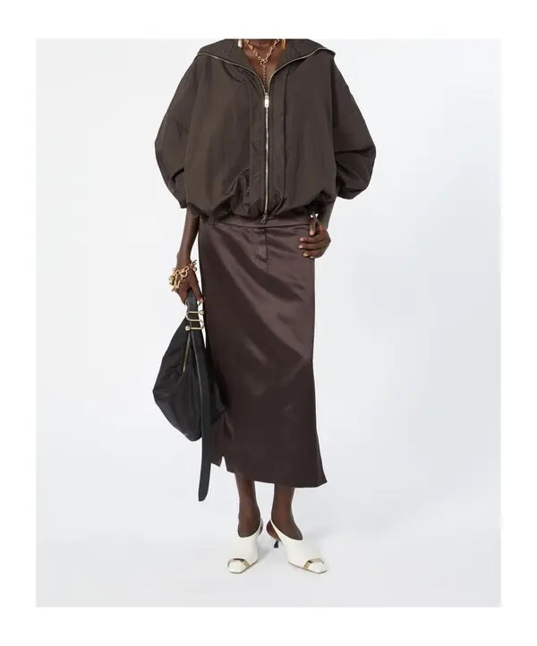 Sportmax Belt Loop Midi Skirt