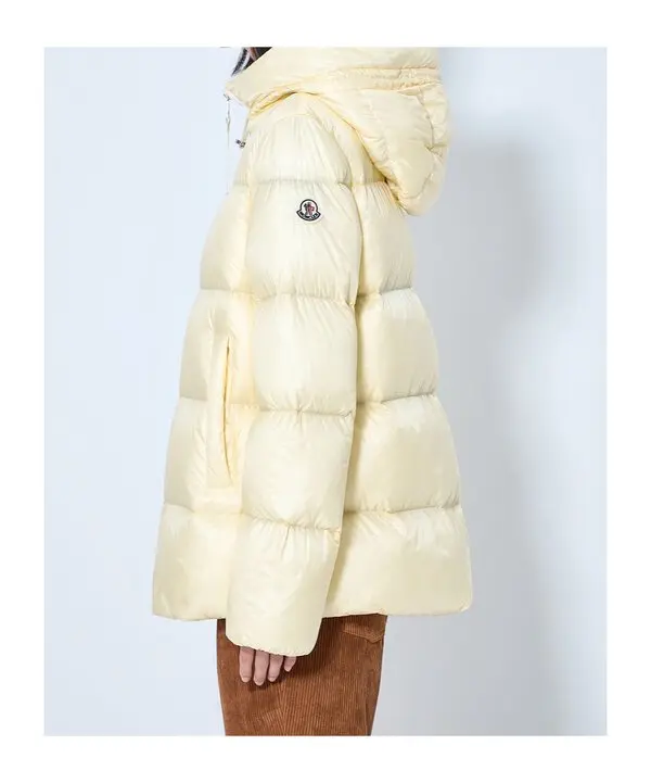 Moncler Serittes Zip-up Padded Jacket - Yellow