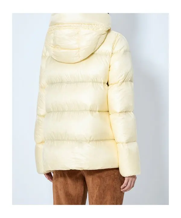 Moncler Serittes Zip-up Padded Jacket - Yellow