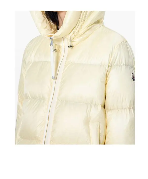 Moncler Serittes Zip-up Padded Jacket - Yellow