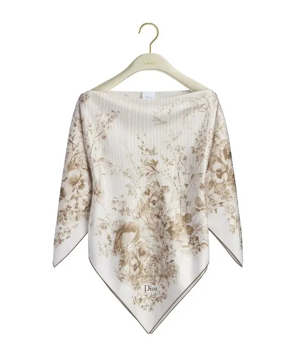 Dior Toile De Jouy Floral Garden Top - No