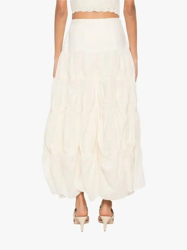 Ulla Johnson Davina Drop-waist Midi Skirt