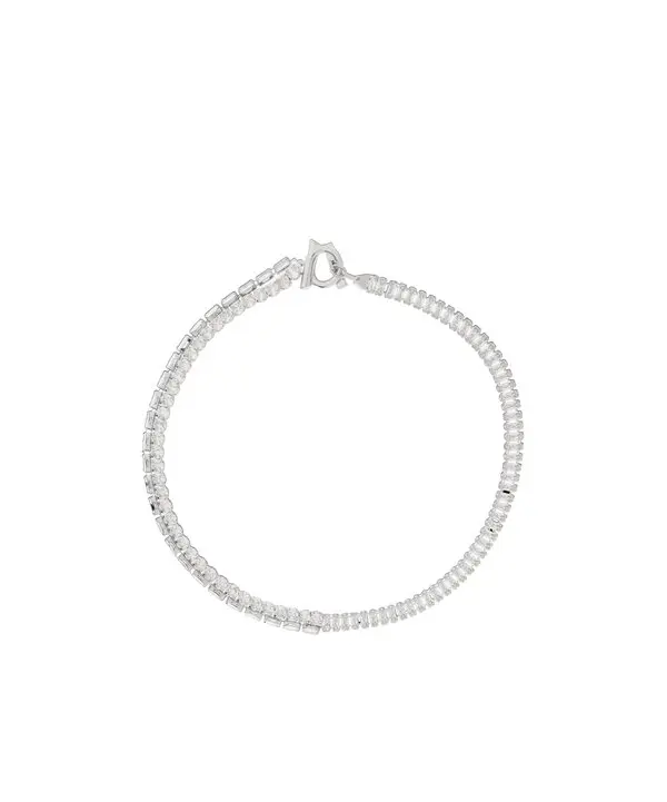 FERRAGAMO Crystal Necklace - Silver