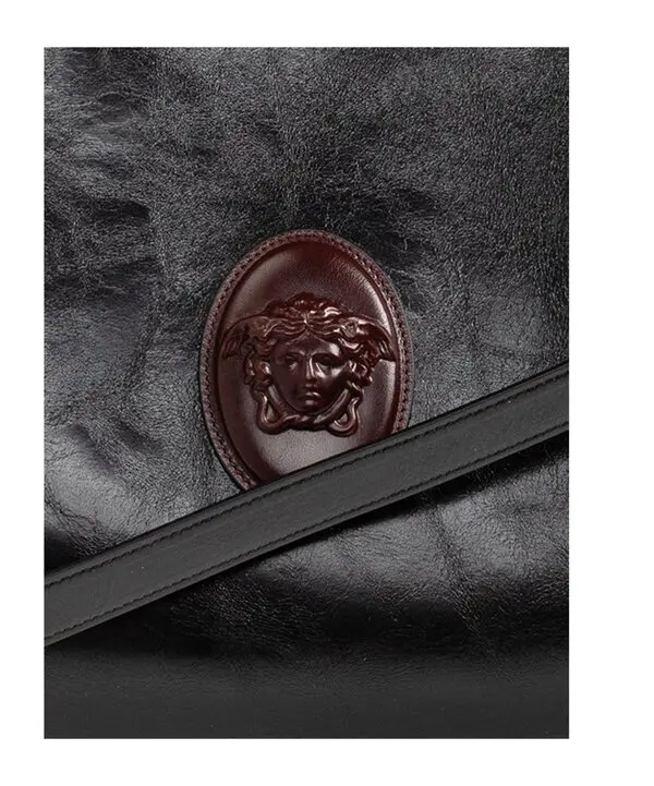 Versace Large Shoulder Bag With Medusa Emblem