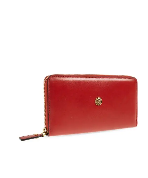 Versace Emblème Zipped Wallet