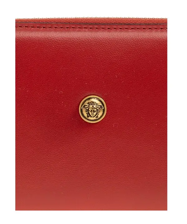 Versace Emblème Zipped Wallet