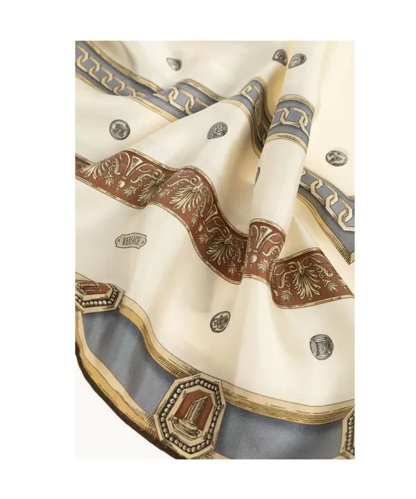 Versace Ringmaster Printed Twill Scarf - No