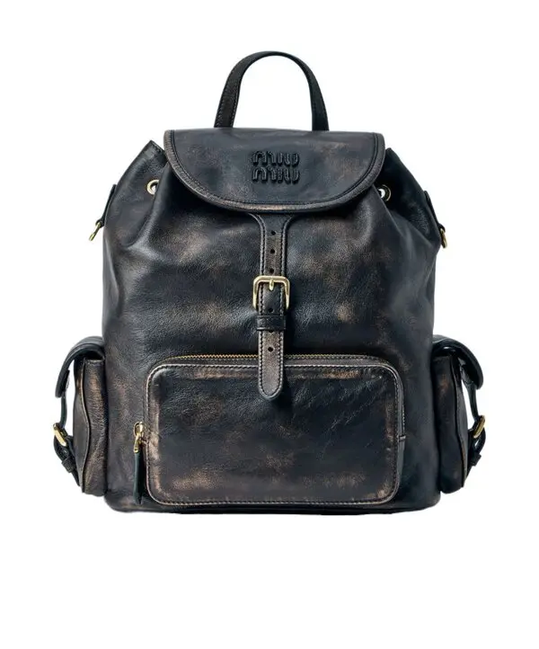 Miu Miu Flap-top Backpack