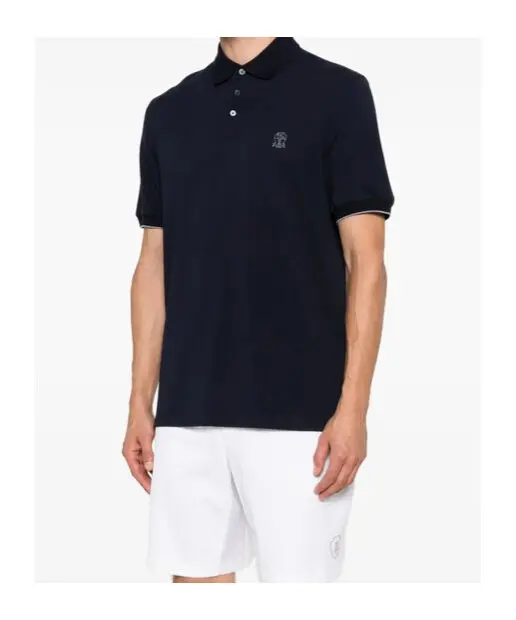 Brunello Cucinelli Short-sleeved Polo Shirt