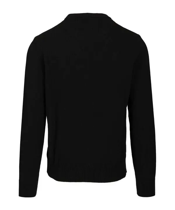 Emporio Armani Crewneck Knitted Jumper - Black