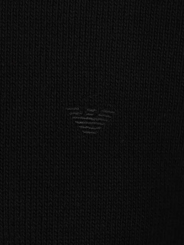 Emporio Armani Crewneck Knitted Jumper - Black
