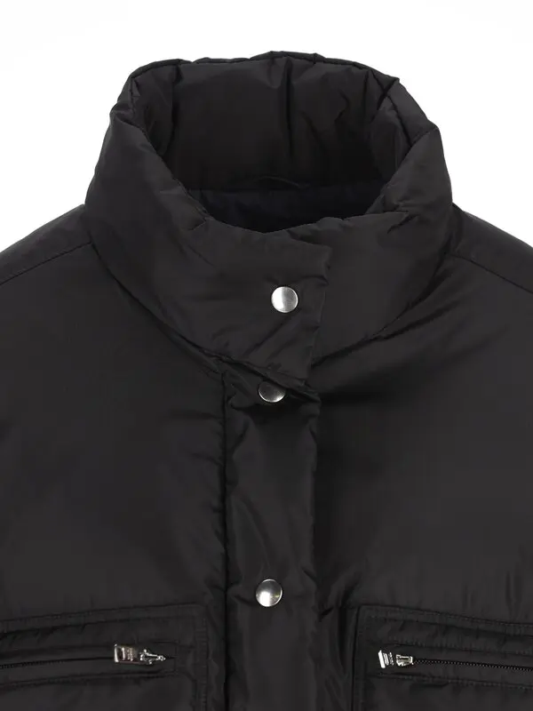 Prada Triangle-logo Button-up Jacket