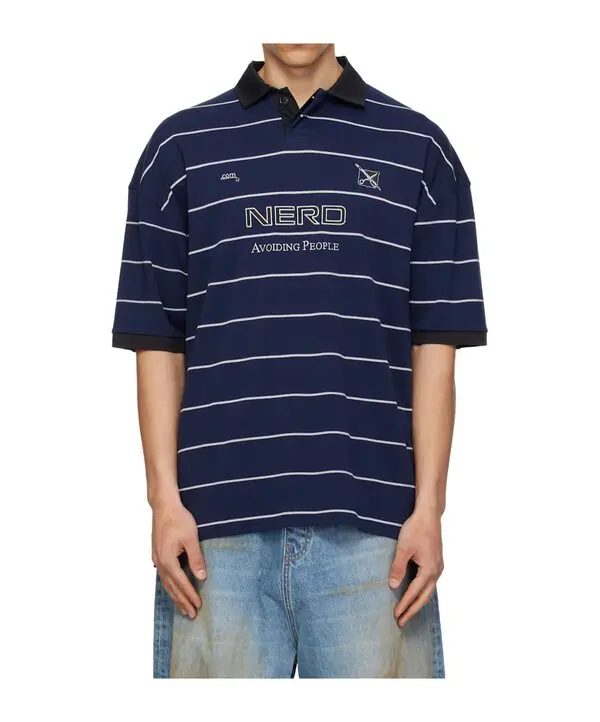 Vetements Striped Polo Shirt