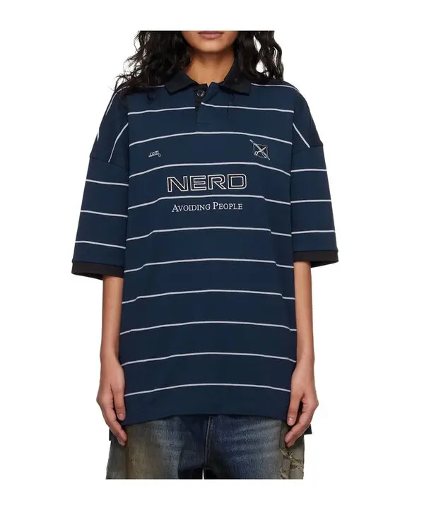 Vetements Striped Polo Shirt