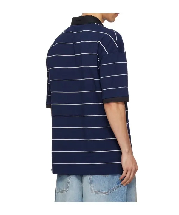 Vetements Striped Polo Shirt