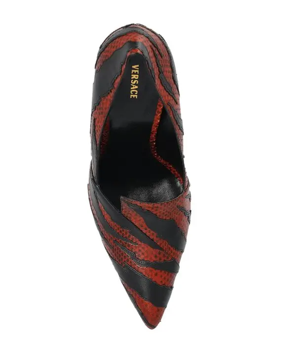 Versace Tigre Pattern Stiletto Pumps
