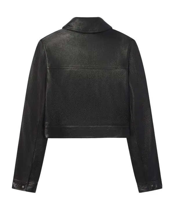 FRAME Small Leather Jacket