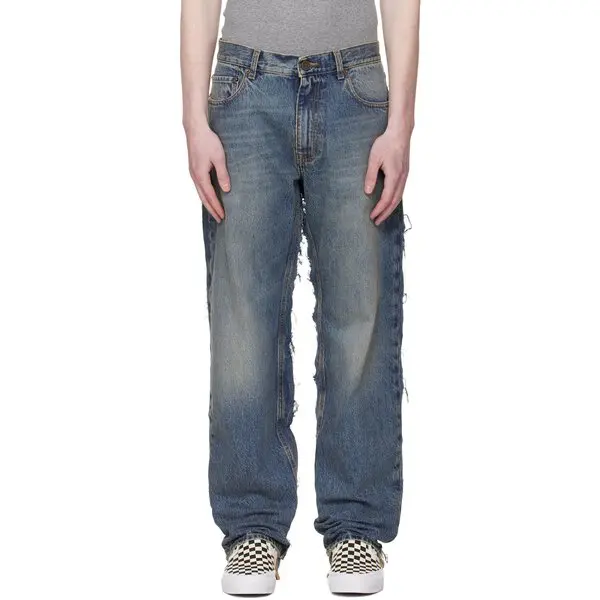 Vetements Cut-up Back Jeans