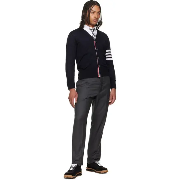 Thom Browne Sailboat-jacquard Pinstripe Tie
