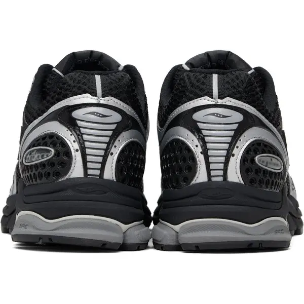 Saucony Progrid Triumph 4 Silver Panelled Sneakers