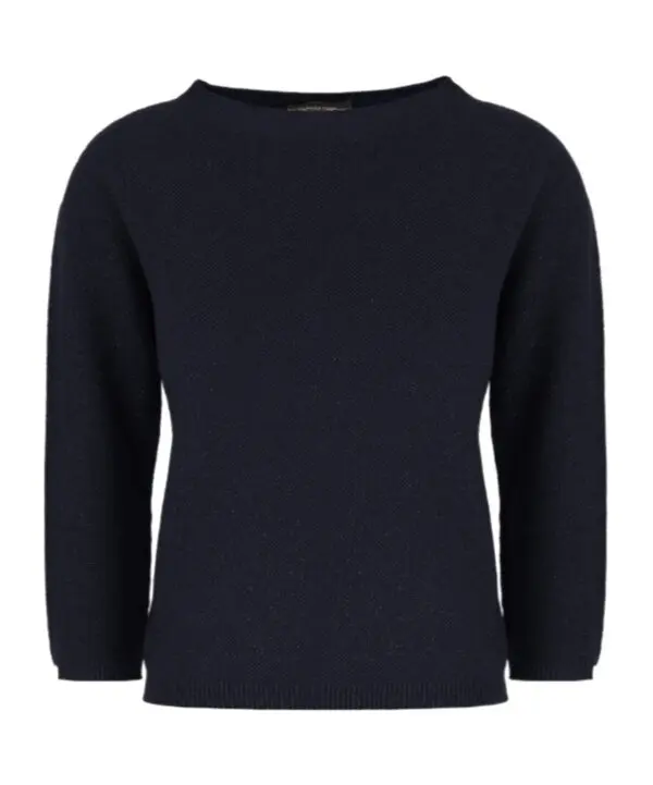 Fabiana Filippi Crew Neck Knitwear - Blue