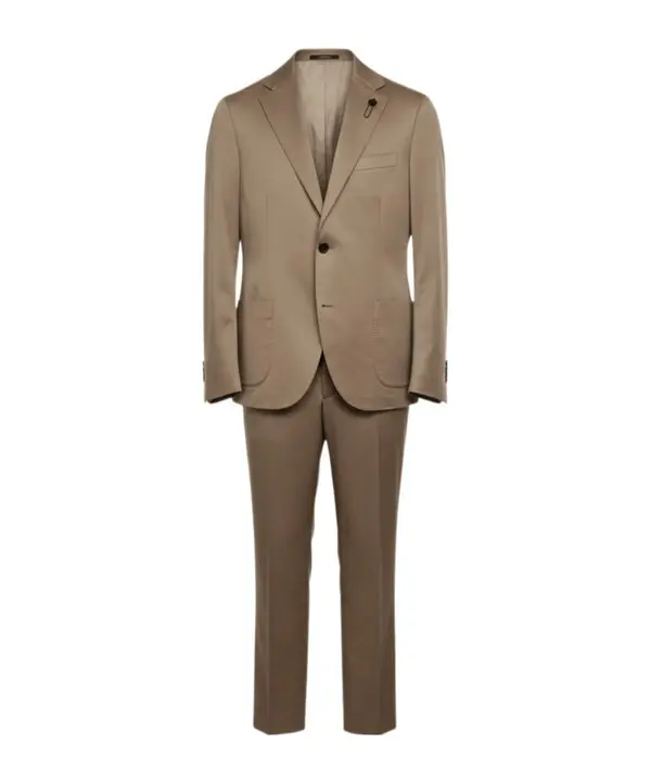 LARDINI Lapel Long-sleeve Suit