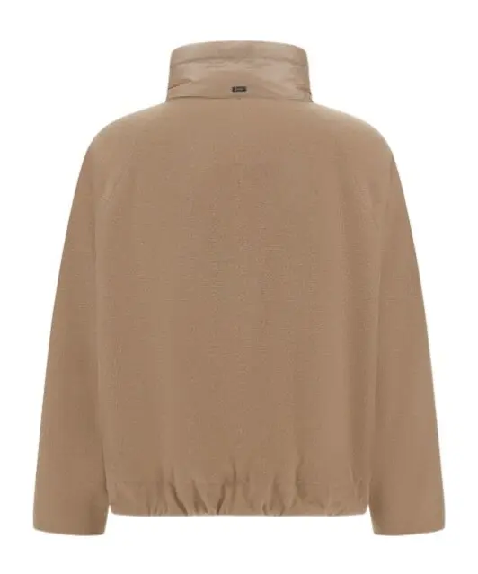 Herno Resort Jacket In Cashmere-feel Flannel And Nylon Ultralight