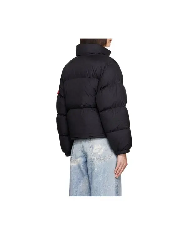 Canada Goose Quilted Down Jacket With High Neck And Zip Closure