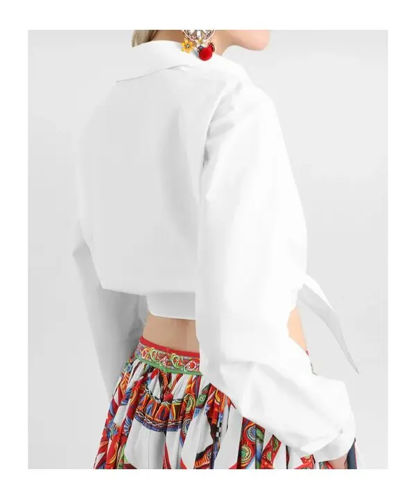 Dolce & Gabbana Cotton Poplin Shirt