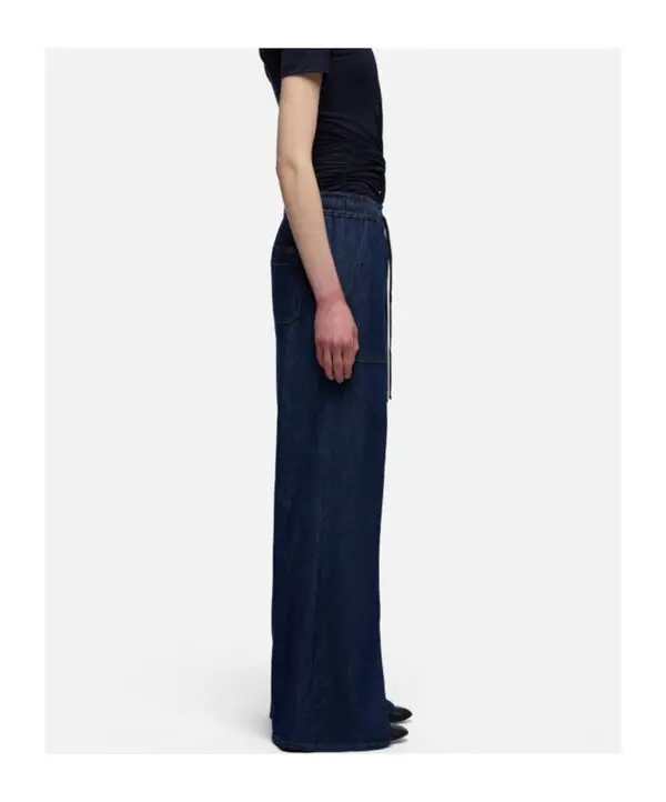 7 For All Mankind Utility Pull On Wide Leg In Weightless