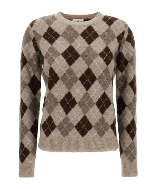 P.a.r.o.s.h Plaid-knit Sweater