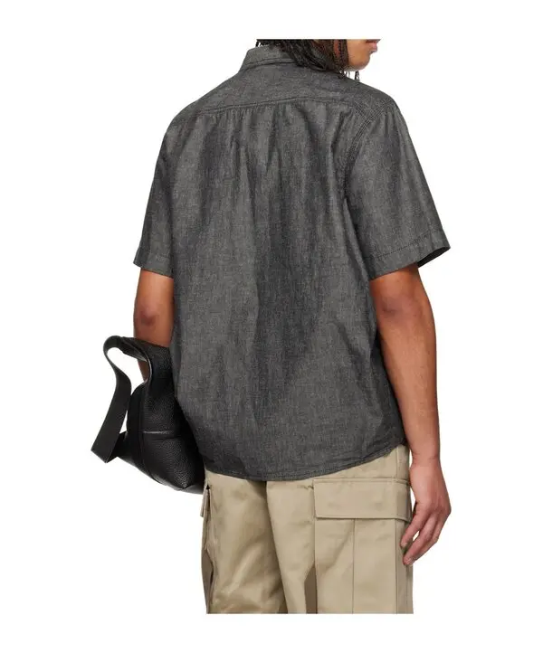 Sacai Lightweight Short-sleeved Denim Shirt