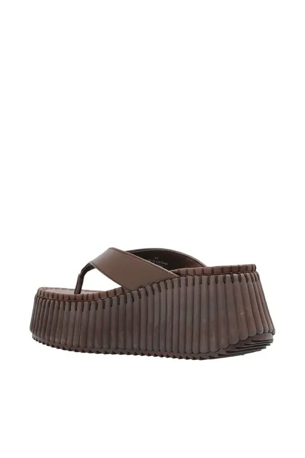Chloé Platform Thong Sandals