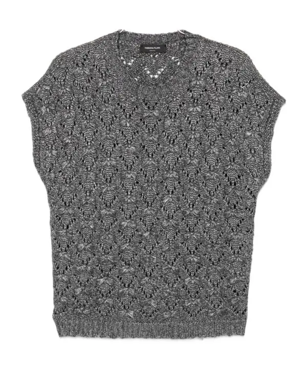 Fabiana Filippi Ribbed Knit Vest
