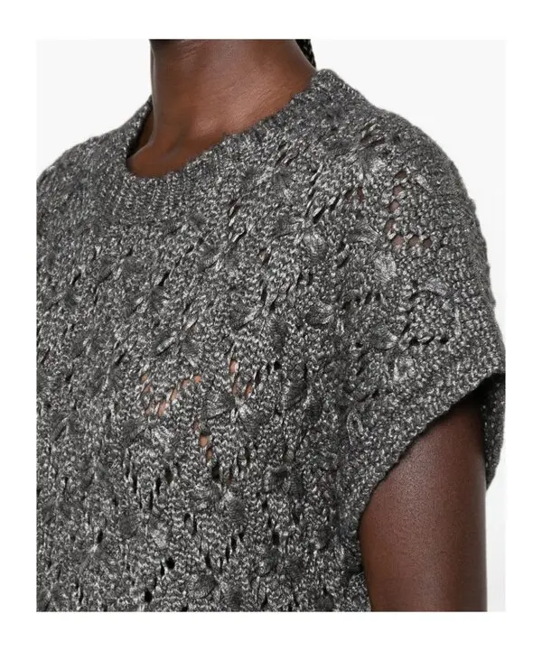 Fabiana Filippi Ribbed Knit Vest