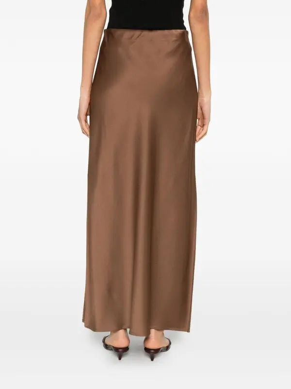 Brunello Cucinelli Slit Midi Skirt